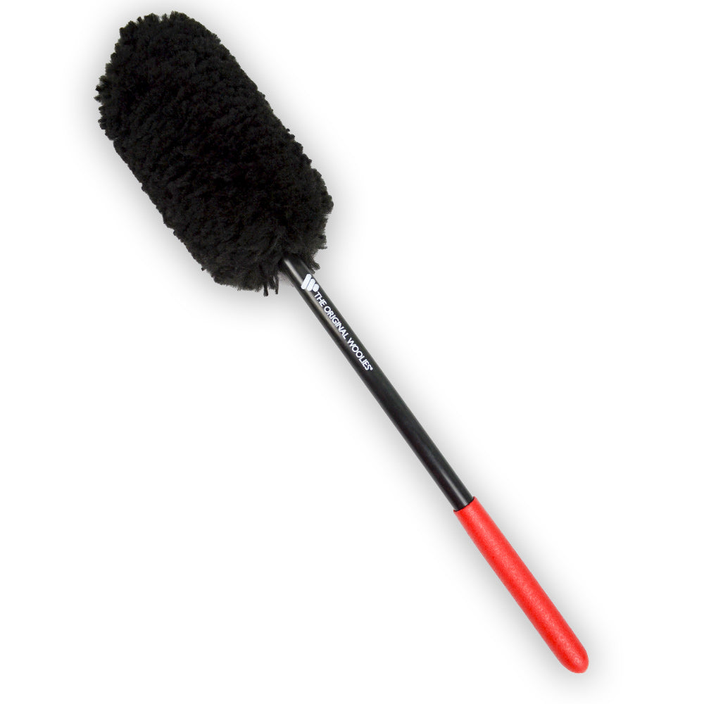 Wheel Woolie Wheel Brush 18” Red Handle