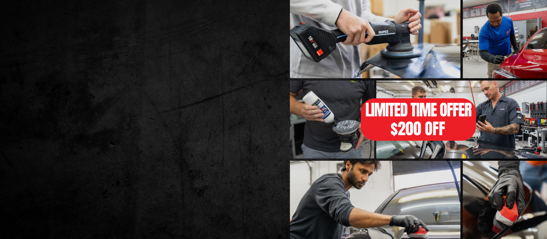 Auto Detailing Supplies, Equipment, and Training