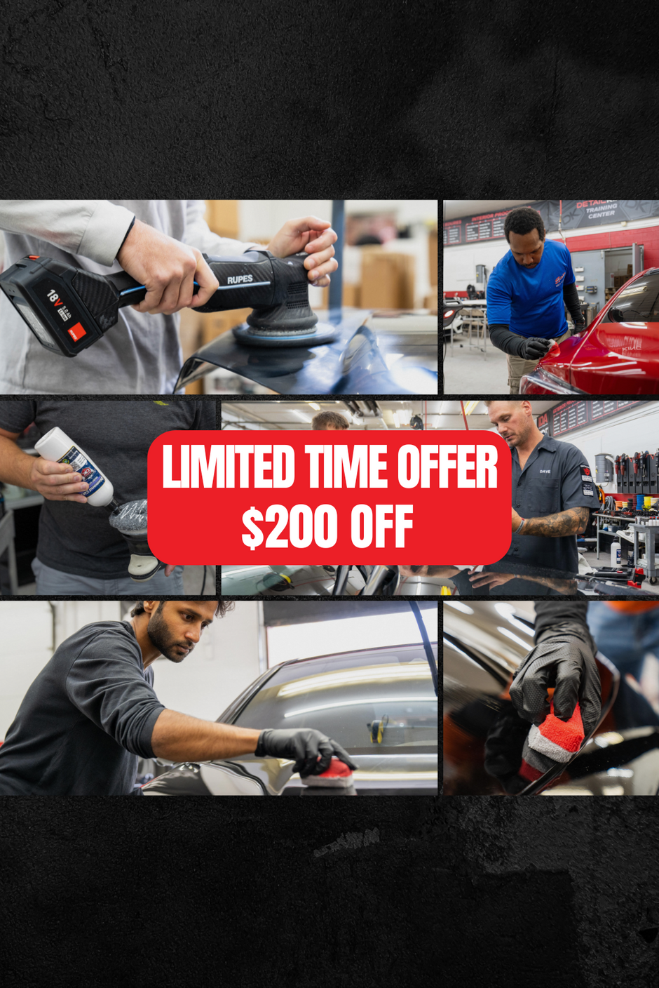 Auto Detailing Supplies, Equipment, and Training