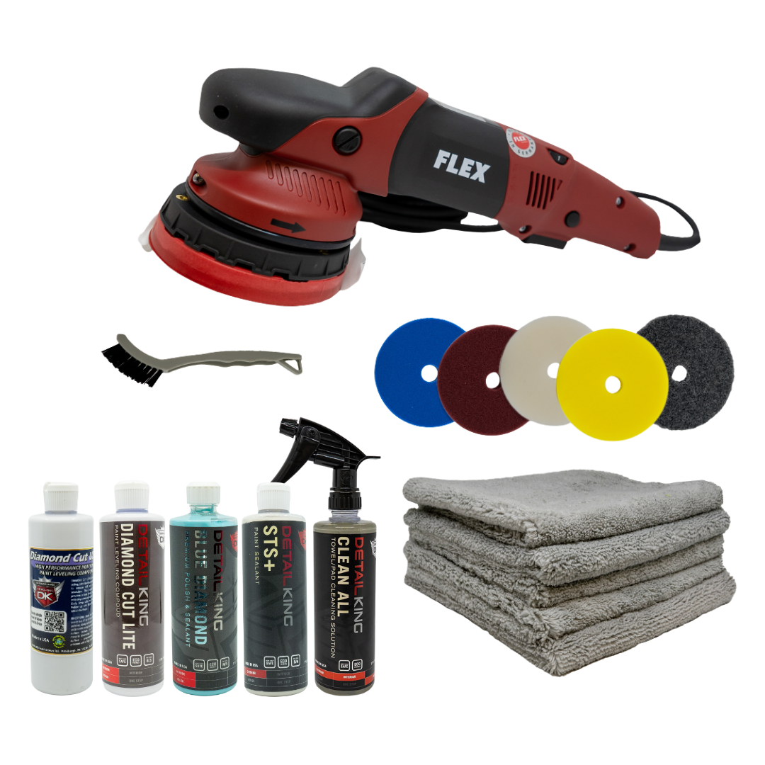 Flex XCE 10-8 125 Corded Polisher Advanced Package