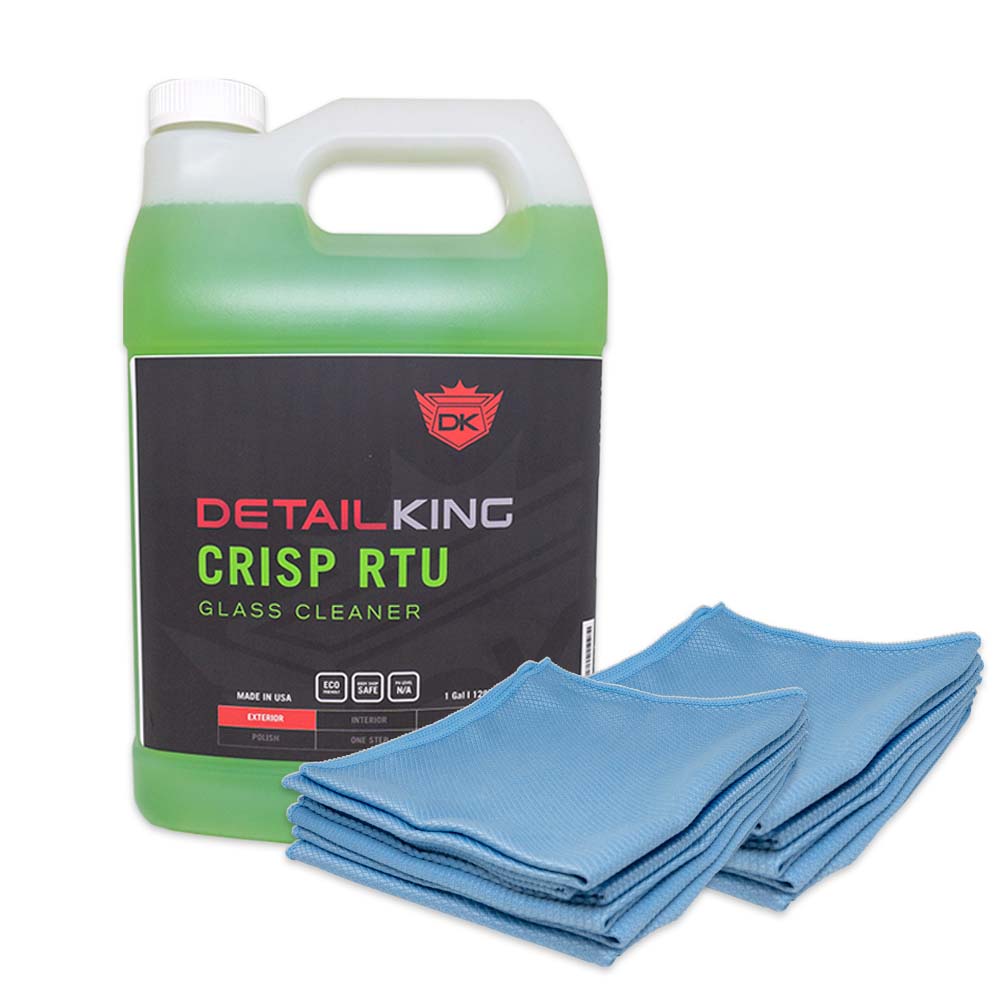 RTU Glass Cleaner & Window Microfiber Package