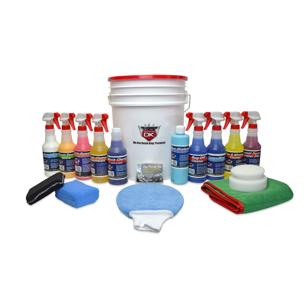 Car Care Deluxe Kit Gift Bucket