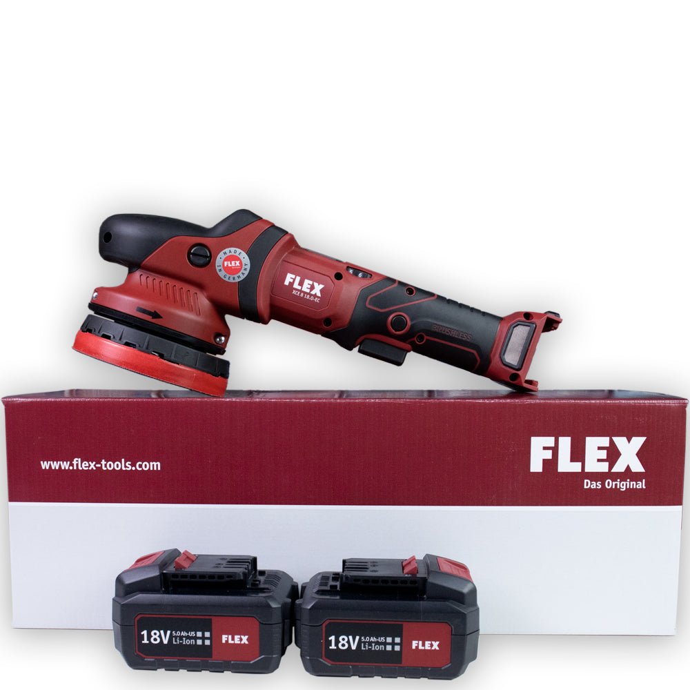 Flex DA Polisher and Flex Buffers for Car Detailing