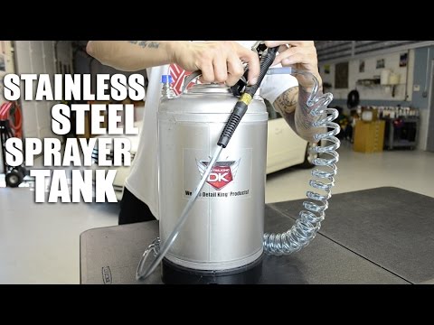Stainless Steel Tank Sprayer - 3 Gallon