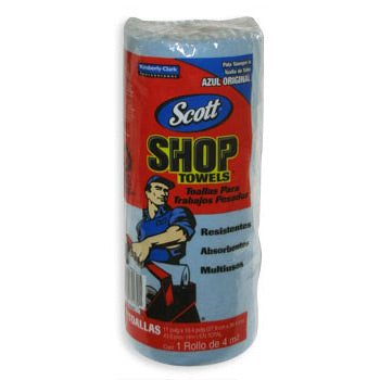 Scott Paper Shop Towels - Blue