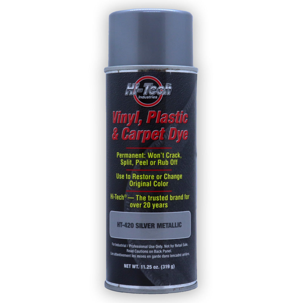 Silver Metallic Vinyl Plastic & Carpet Dye